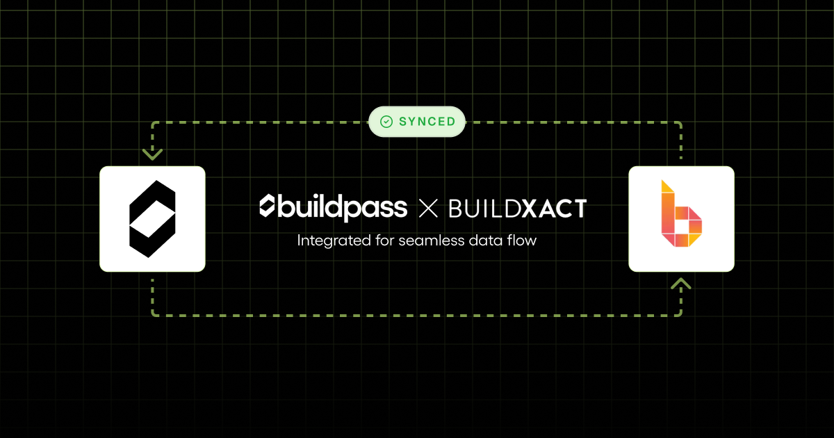 Integrate Buildxact with BuildPass | Construction Management Software | BuildPass US